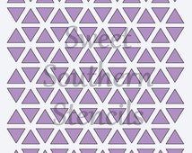 Unique triangle stencil related items | Etsy