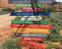 Popular items for destination sign on Etsy