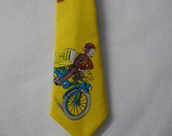 Curious george tie | Etsy