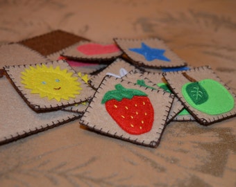 Felt memory game | Etsy