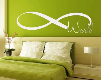 Infinity loop decal | Etsy