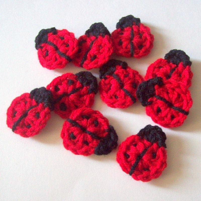 Ladybug Crochet Pattern Instant Download PDF Ladybug