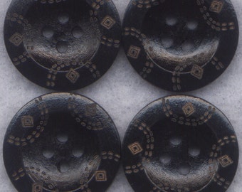 Brown buttons | Etsy