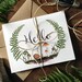 Printable Hello Cards & Postcards Digital Woodland