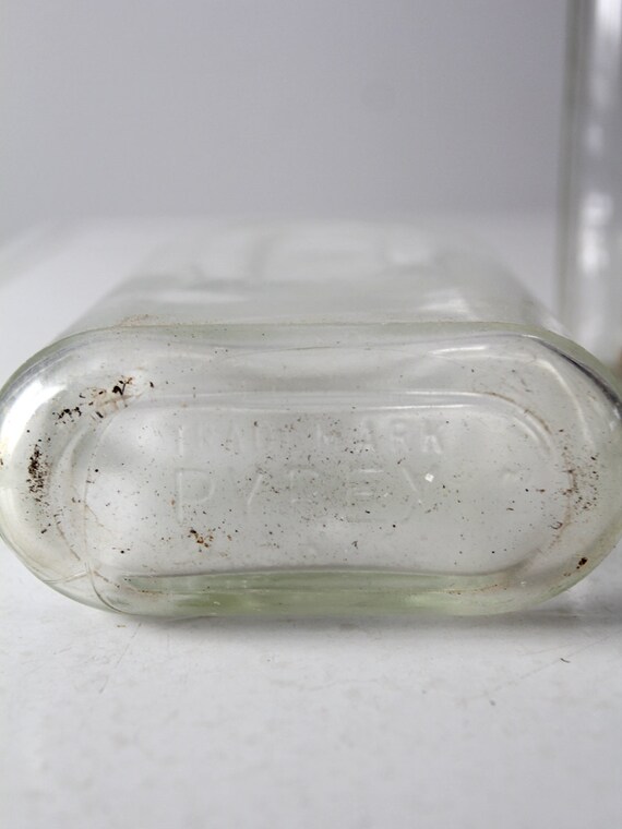 vintage Pyrex apothecary bottle collection 3 large bottles