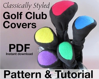 Golf Club Head Covers Sewing Pattern Classic styling .pdf