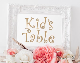 Kids table | Etsy
