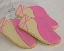 Unique ballet shoe cookies related items | Etsy