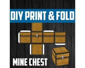 minecraft chest – Etsy
