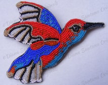 Popular items for beaded hummingbird on Etsy