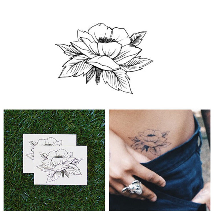 Open Up Temporary Tattoo Set of 2 by Tattify on Etsy