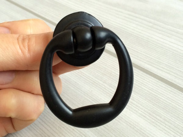 Dresser Pull Knobs Ring Drawer Knob Pulls Handles Drop Rings