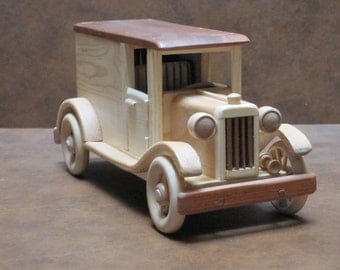 Wooden model trucks | Etsy