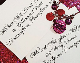 Stunning Calligraphy Envelope Addressing for Weddings and