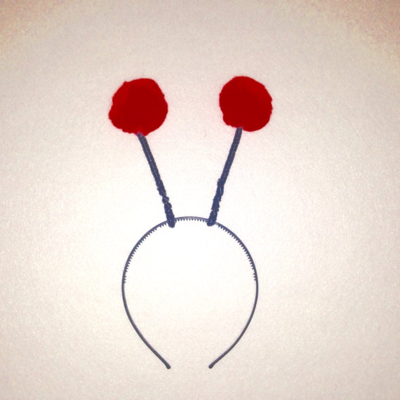 Ladybug Theme Headbands birthday party favors by Partyears on Etsy