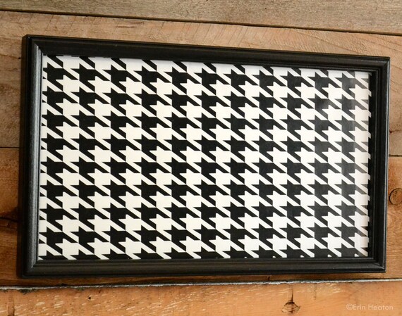 9x16 BLACK upcycled wood picture frame by erinheaton on Etsy