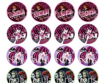 Monster high labels | Etsy