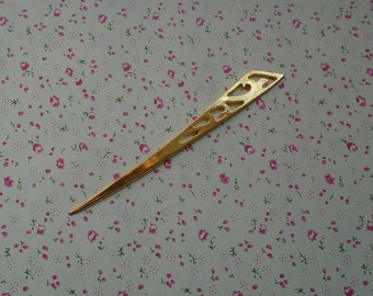 Vintage Silver Metal Curved Hair Sticks Pins Hair Accessories