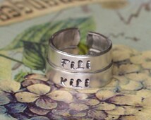 Hobbit Inspired Fili & Kili Rings Best Friends Rings Couples Rings Hand ...