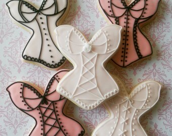Items similar to Corset cookies on Etsy