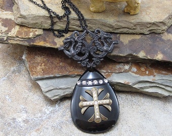 Gargoyle necklace | Etsy