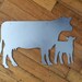 Metal Cow & Calf 15