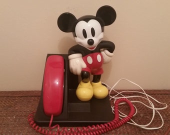 Mickey mouse phone | Etsy