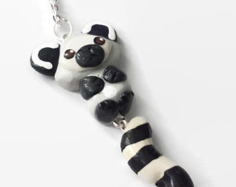 Lemur necklace | Etsy