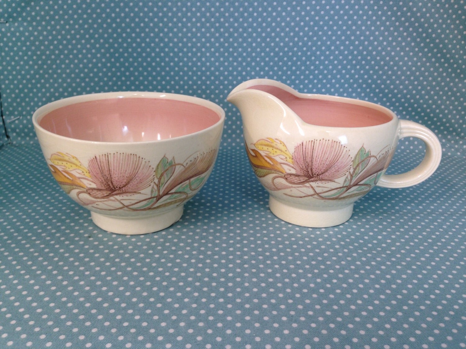 FREE UK POST – Beautiful 1930’s Susie Cooper Pottery Coraline milk jug ...