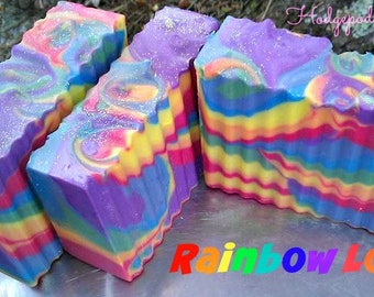 Rainbow soap | Etsy