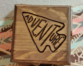 Pyrography box | Etsy