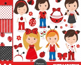 Lady bug clip art | Etsy