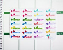 Popular items for workout stickers on Etsy