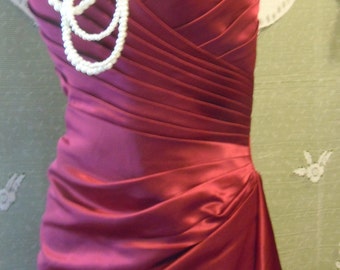 Red prom dress | Etsy