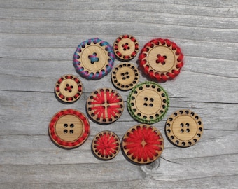 bamboo buttons jewelry and tools for fiber artists by katrinkles