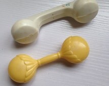 Popular items for vintage baby rattle on Etsy