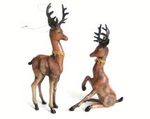 Popular items for plastic reindeer on Etsy
