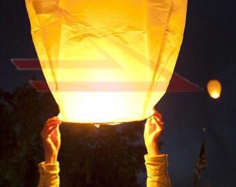 10pc Tangled Sun Sky Lanterns w/PREMIUM paper by TheSkyLantern