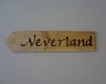 Unique neverland sign related items | Etsy