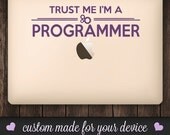 Items similar to Software Developer Vinyl Decal Reads: Trust Me - I'm a ...