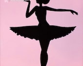 Items similar to Downloadable (Ballerina Silhouette Pink) on Etsy