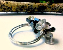 Popular items for hematite ring on Etsy