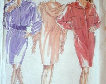 Hooded dress pattern | Etsy