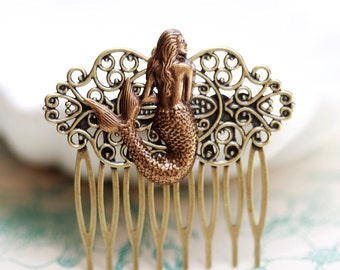 Mermaid hair comb | Etsy