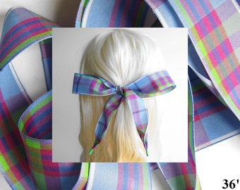 Ribbon hair ties | Etsy