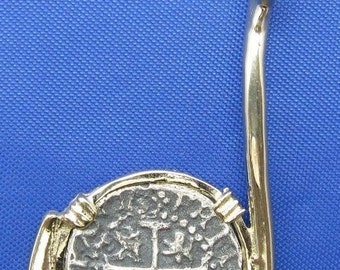 Unique Nautical Shipwreck Coin Pendant with by CrisolJewelry