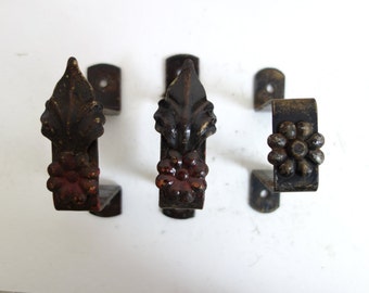 Iron curtain rod | Etsy