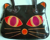 Popular items for cat handbag on Etsy