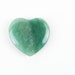 New Jade Heart Shaped Carved Stone