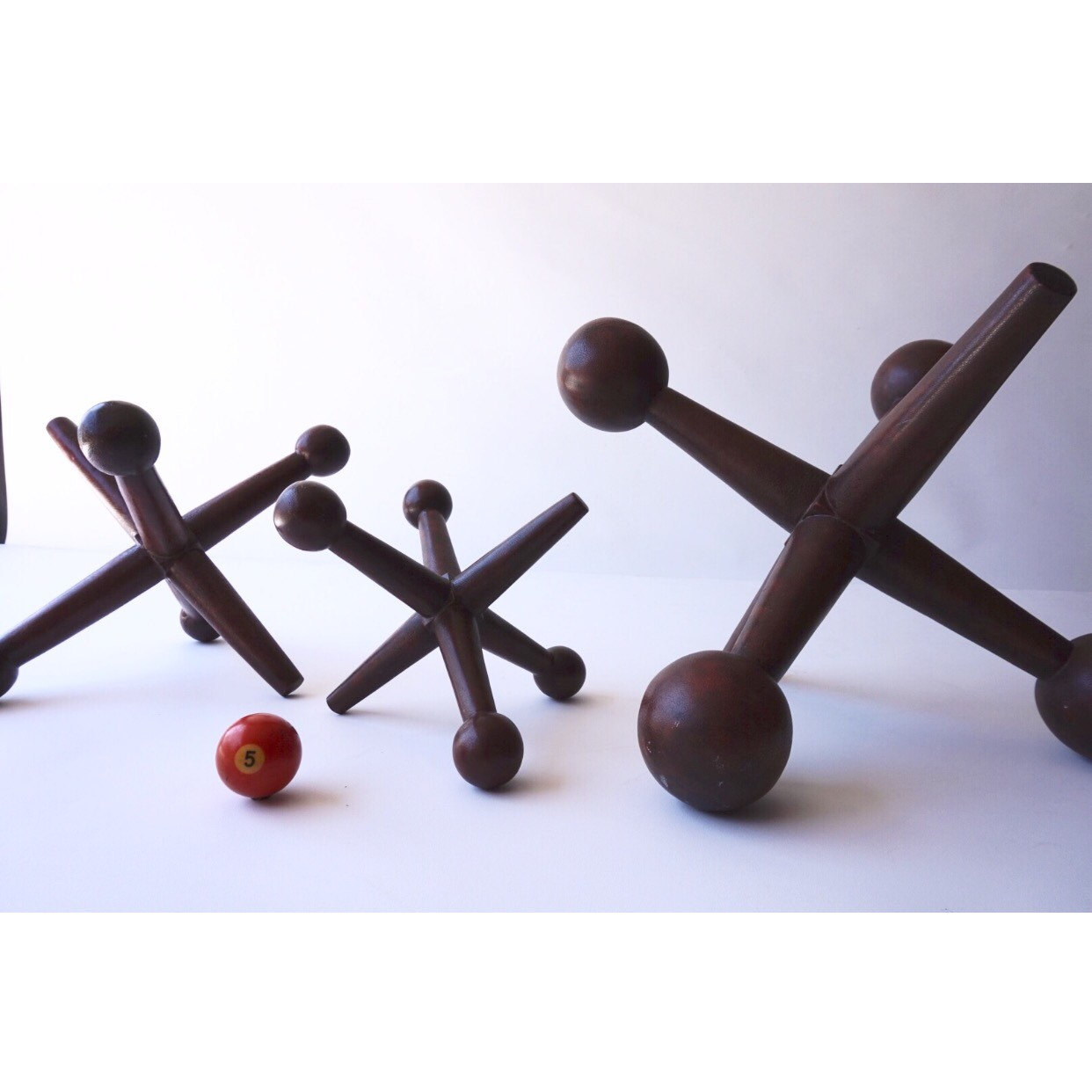 Vintage oversized resin Jacks set. – Haute Juice